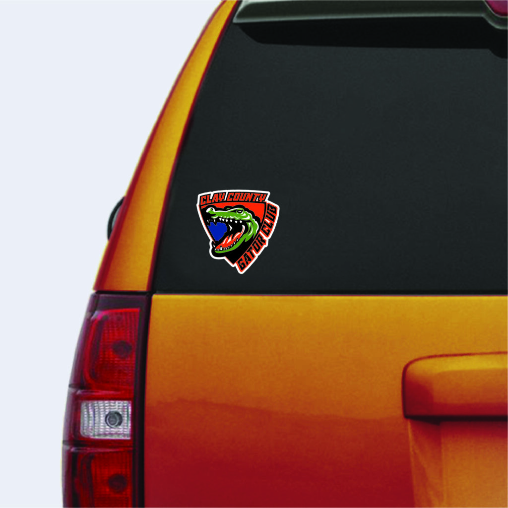 CCGC Car Decal – Clay County Gator Club